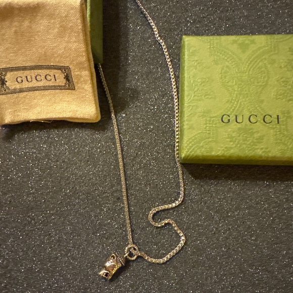 Gucci | Jewelry | Authentic Gucci Wolf Necklace | Poshmark